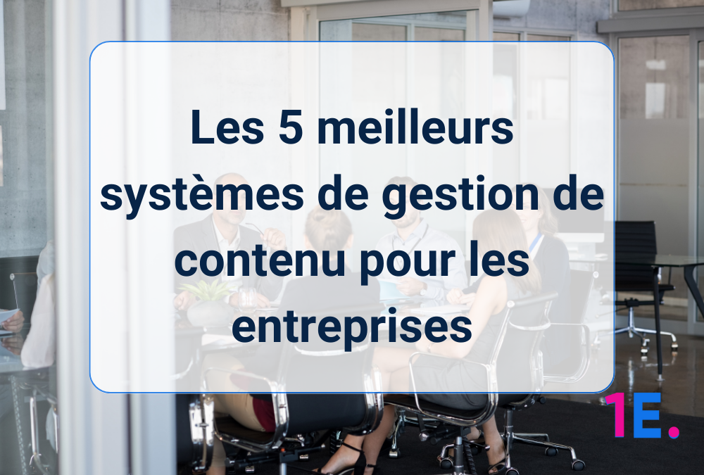 Gestion d'entreprise - 1Entreprise